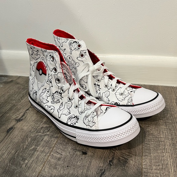 Converse | Shoes | Pokmon X Chuck Taylor All Star High Top Pokeball ...